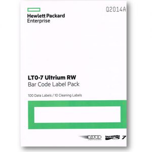 HPE LTO7 Bar Code Label Pack - بارکد لیبل LTO-7 | بارکد کارتریج lto 7